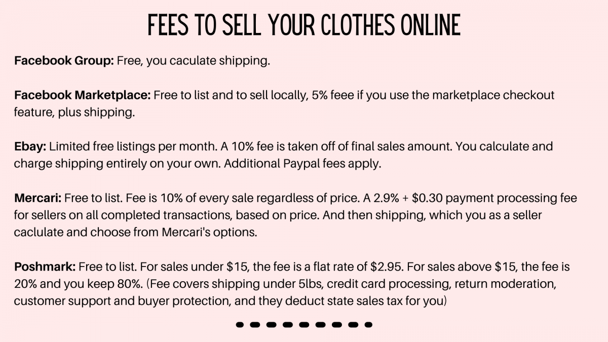How to Sell Your Clothes Online | Brittany, Herself.